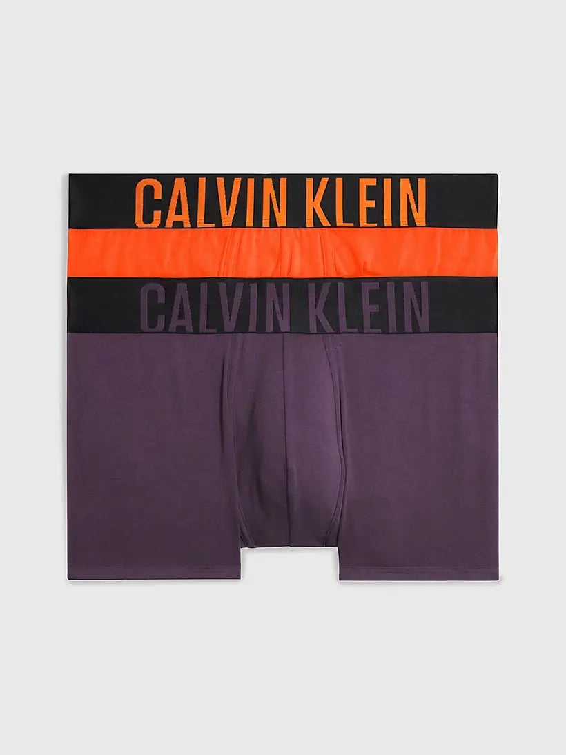Calvin Klein 2 Pack Trunks Intense Power - Carrot | Trunks and Boxers