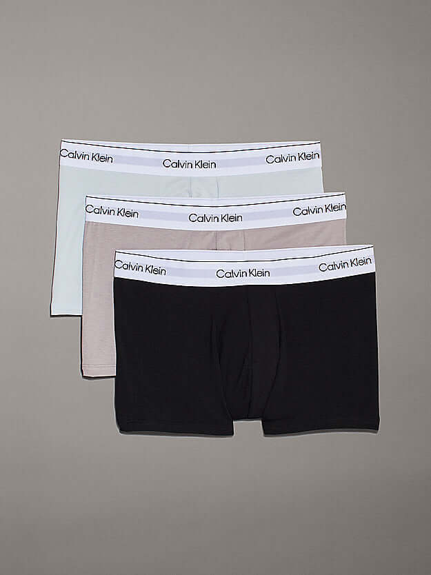 Calvin Klein Trunks 3 Pack - Legion Blue, Red, Black – Trunks and Boxers