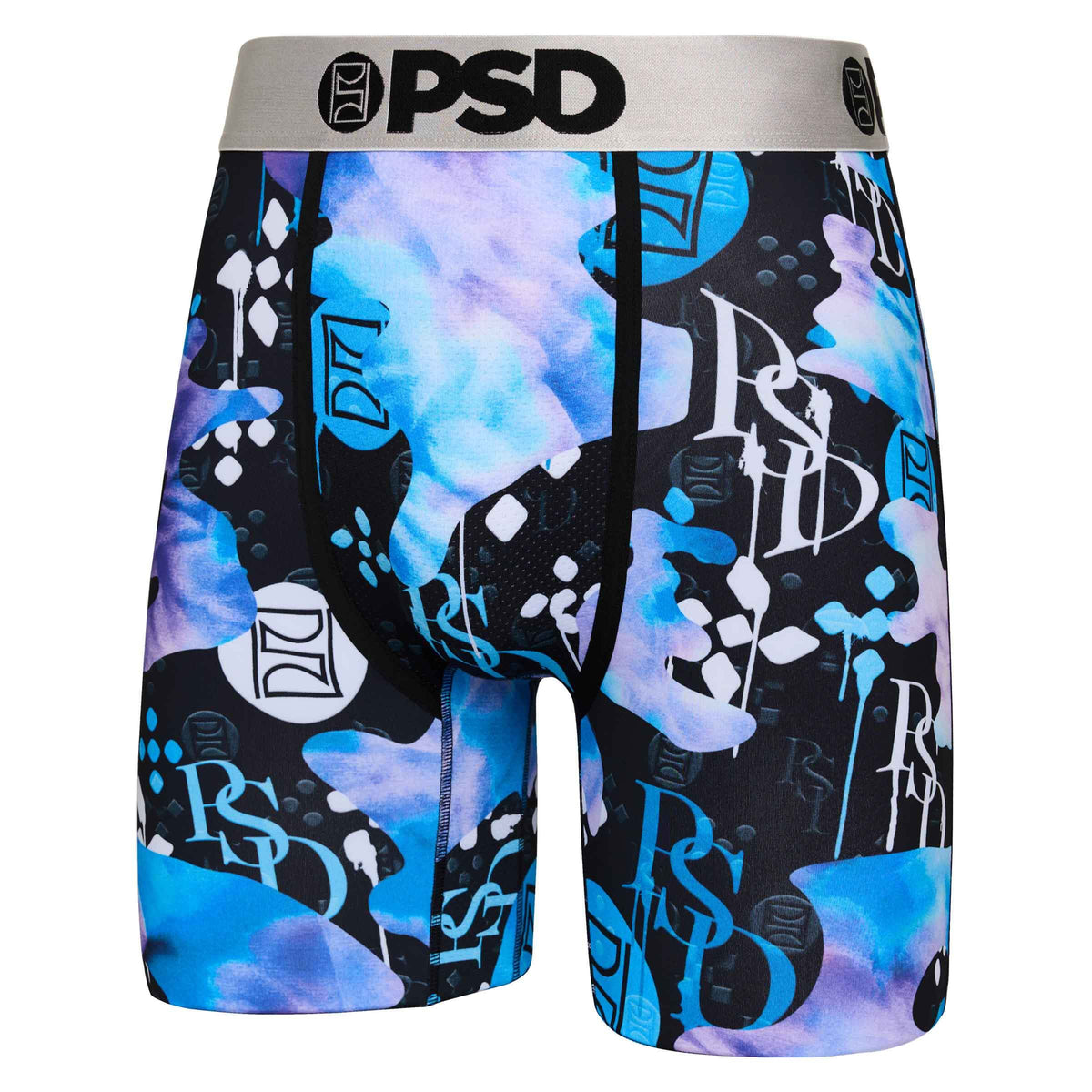 PSD Men's Big Drip 7" Boxer Briefs - Navy Blue Print – Trunks and Boxers