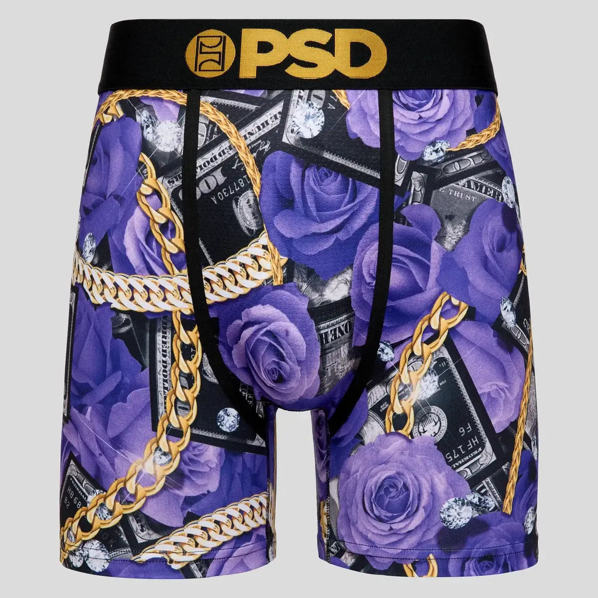 PSD Men's 5" Boxer Briefs - Rich Roses | Trunks and Boxers