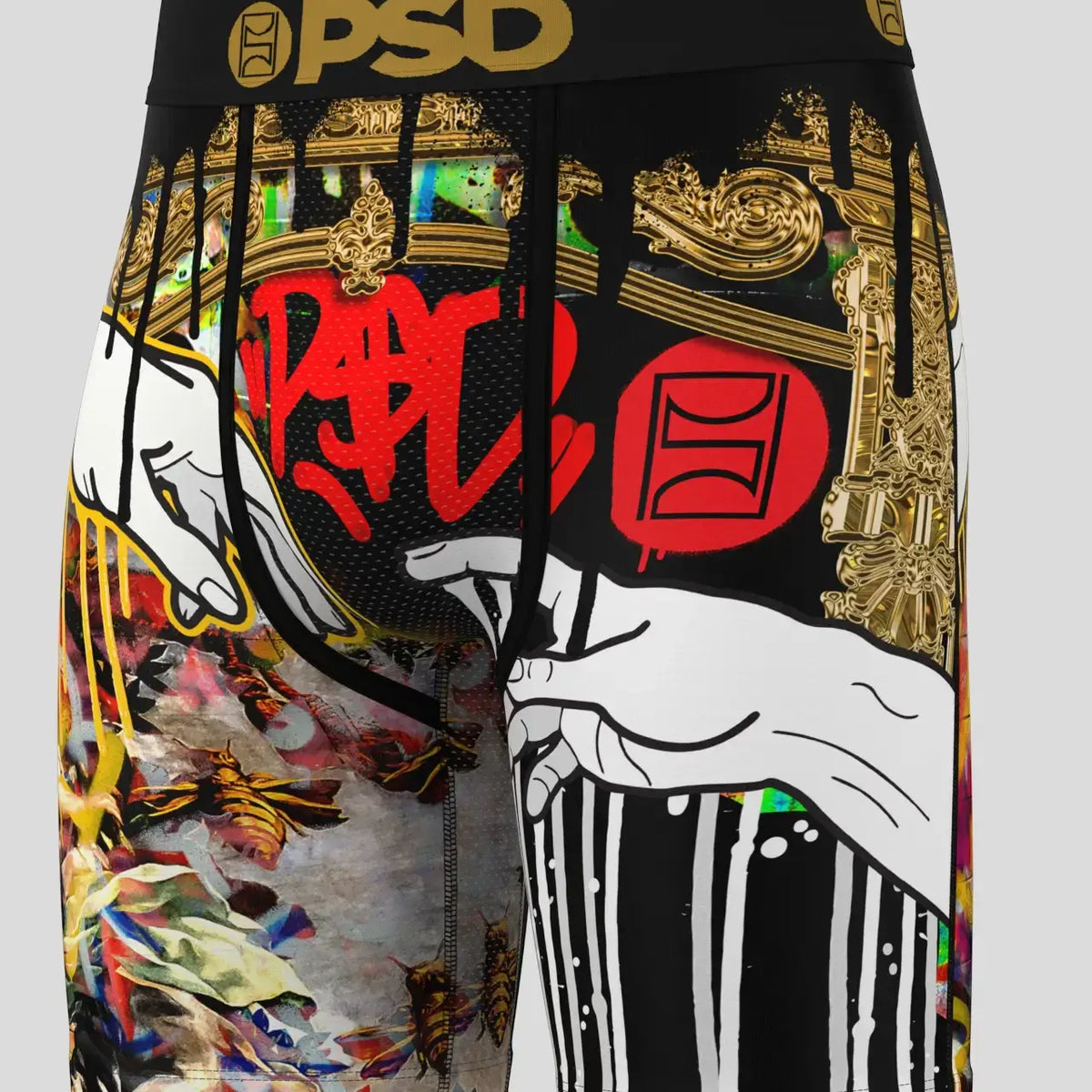 PSD Finger Drip 7" Boxer Briefs – Breathable MicroMesh & Stretch ...