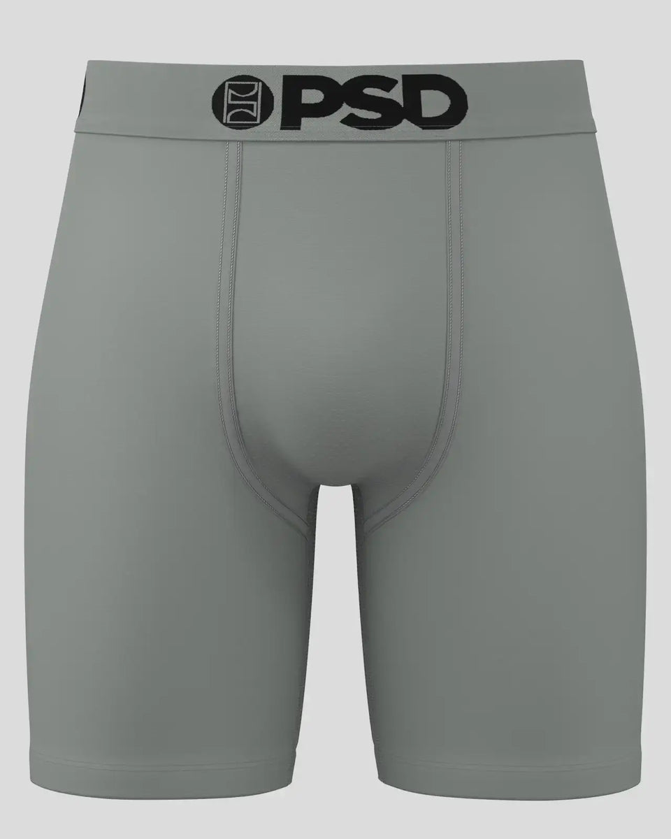 PSD Men's 1 Pack 7" Boxer Briefs - Solids Gun Metal – Trunks and Boxers