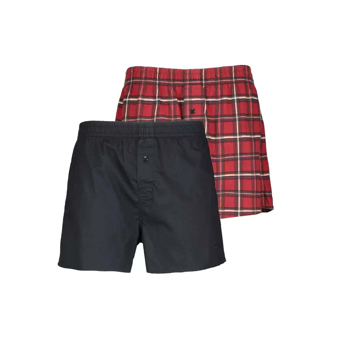 BOSS 2 Pack Metallic Waistband Woven Boxers – Trunks and Boxers