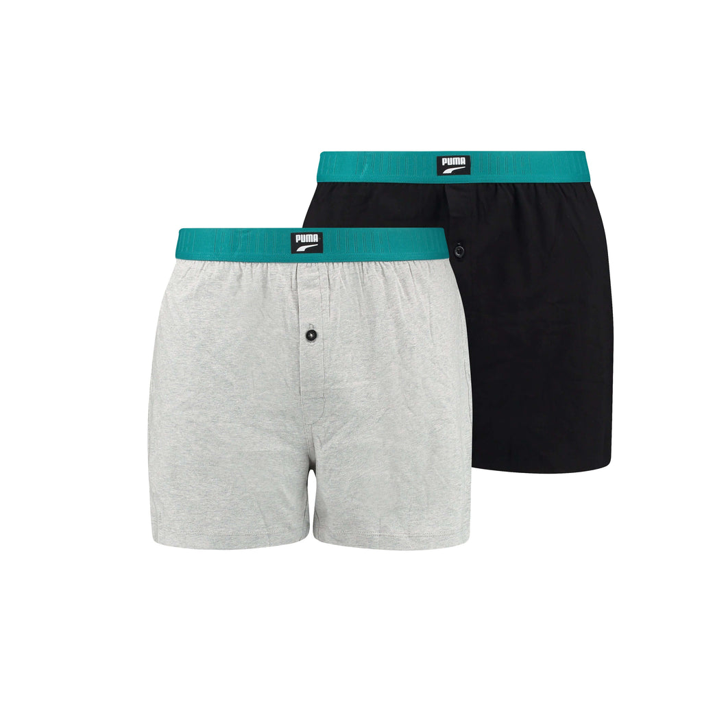 Puma - 2 Pack Logo Boxers, Men's Boxer Shorts & Underwear – Trunks and ...