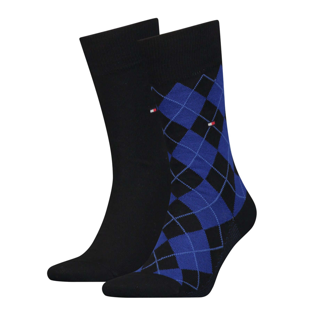 Tommy Hilfiger Men Socks 2 Pack Argyle - Army Green – Trunks and Boxers