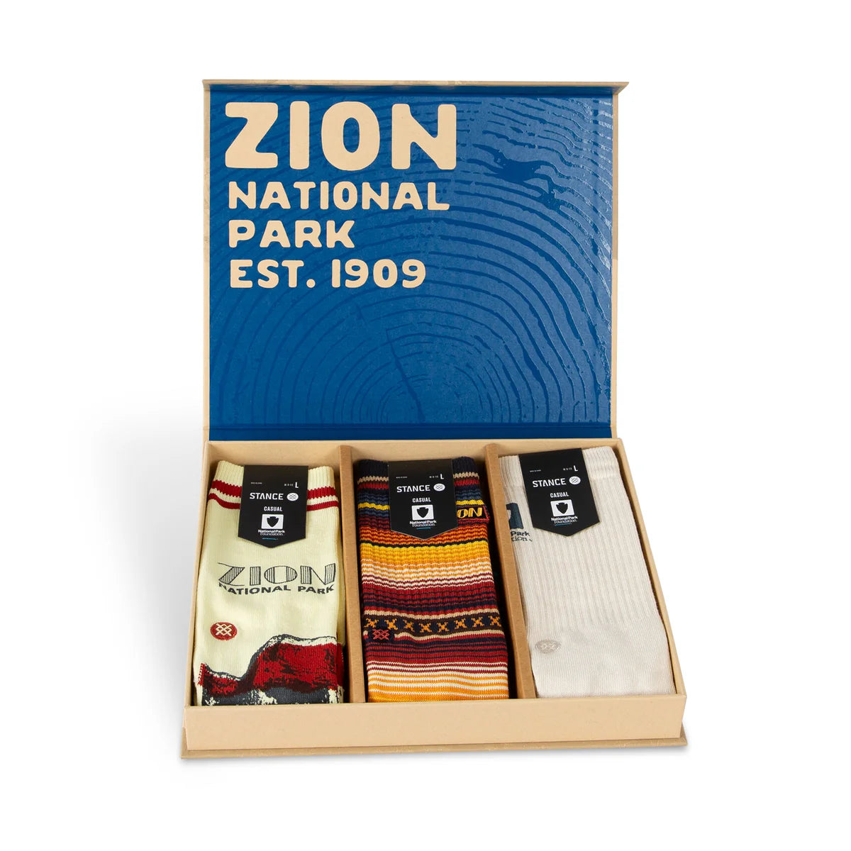 Stance Zion Box Set | National Parks Crew Socks Gift Set – Trunks and ...