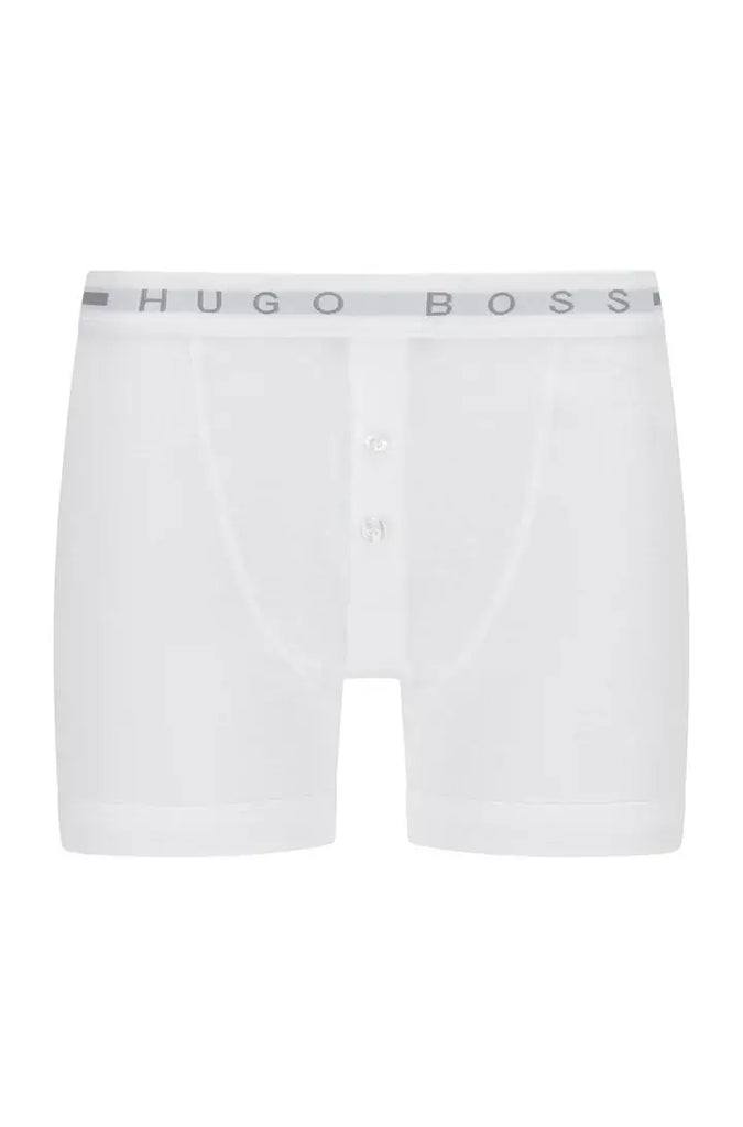 BOSS Trunk Button Fly Boxer Short in White – Trunks and Boxers