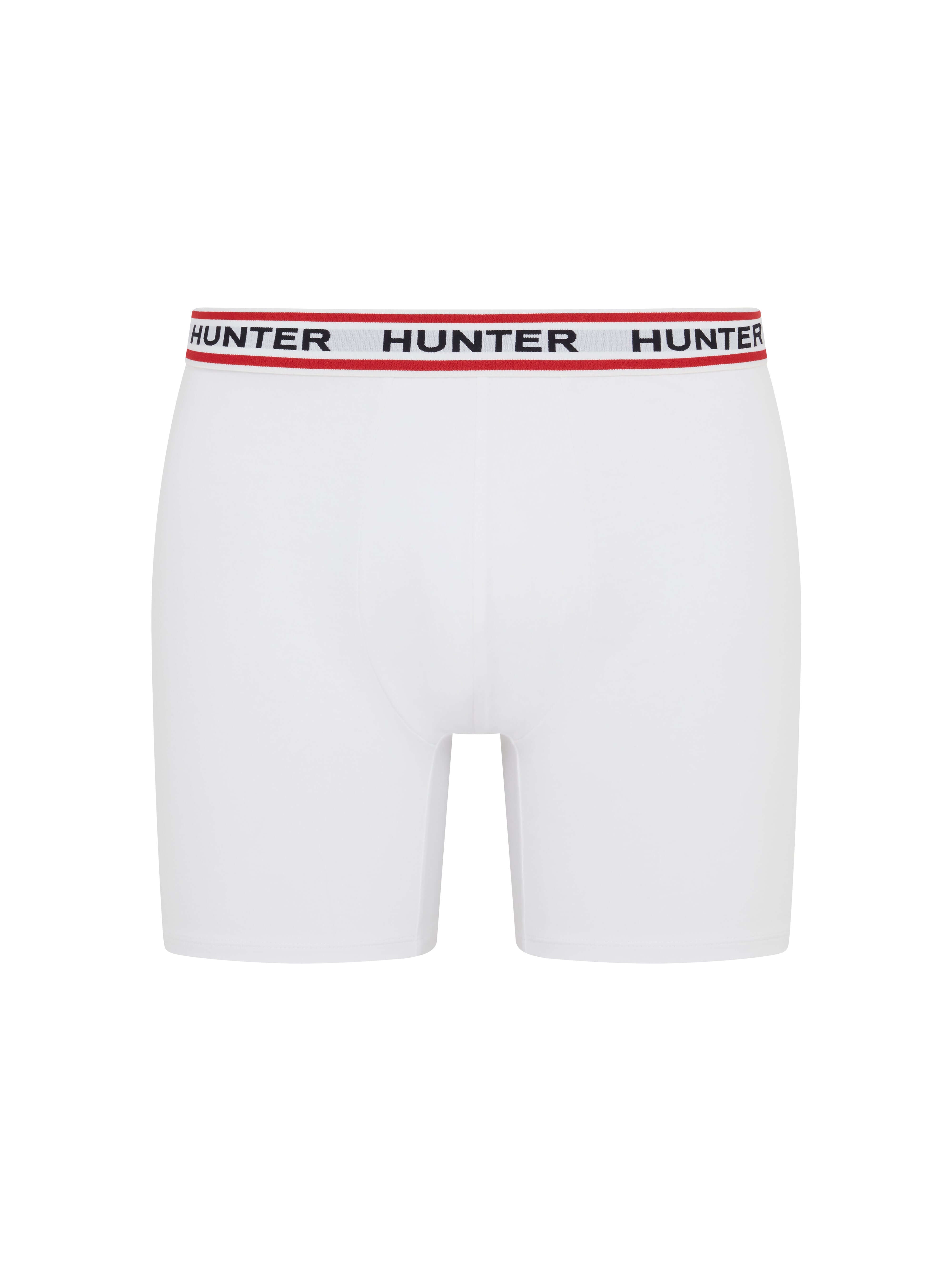 Hunter Men’s 3 Pack Heritage Boxer Briefs – Bright White – Trunks and ...