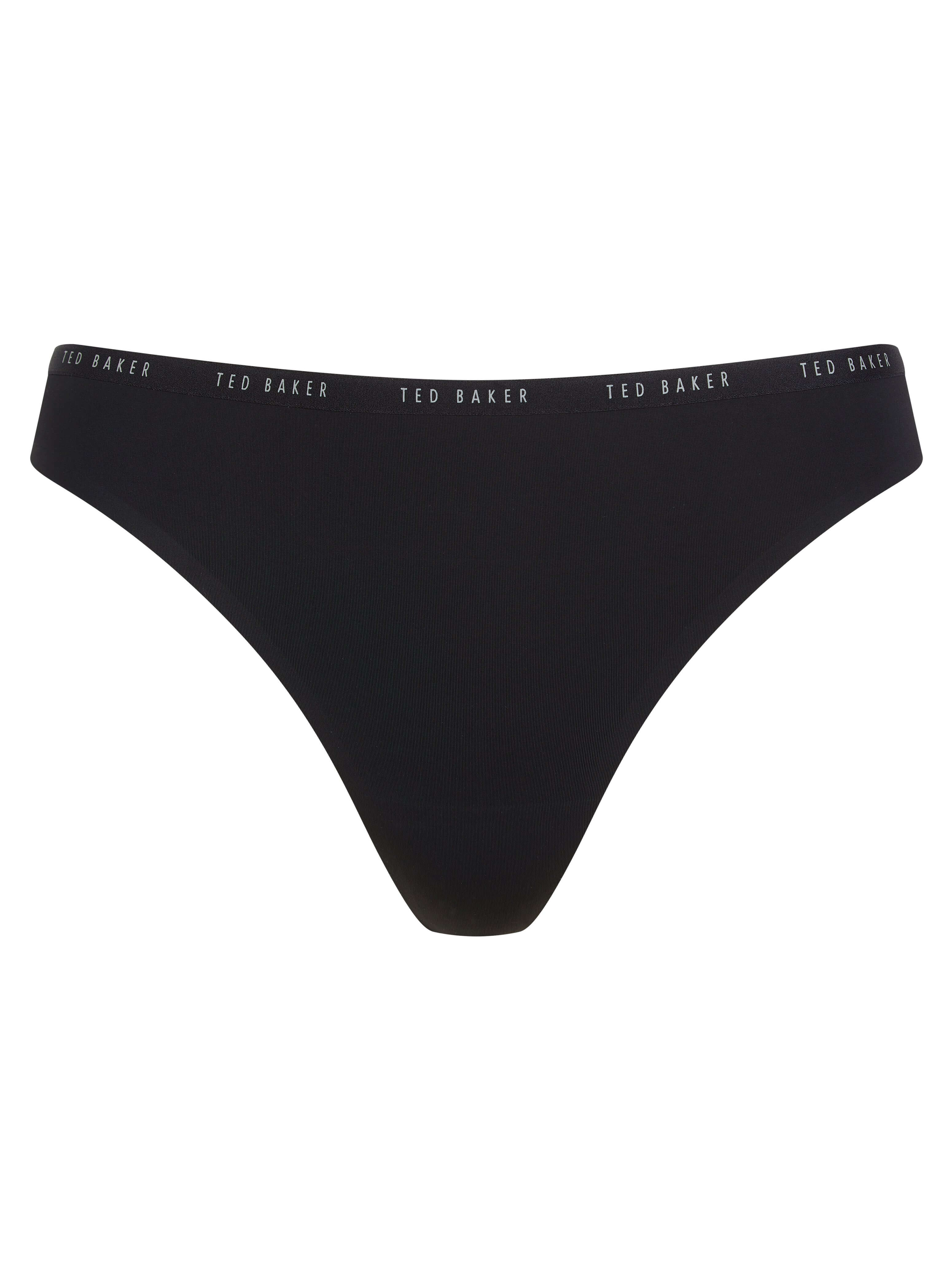 Ted Baker Indie Women Thong – 3 Pack Bright White, Cream & Black ...