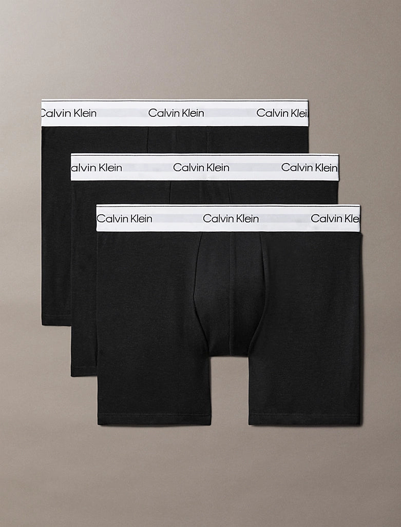 Calvin Klein Icon Cotton Stretch Boxer Briefs 3 Pack | Soft ...