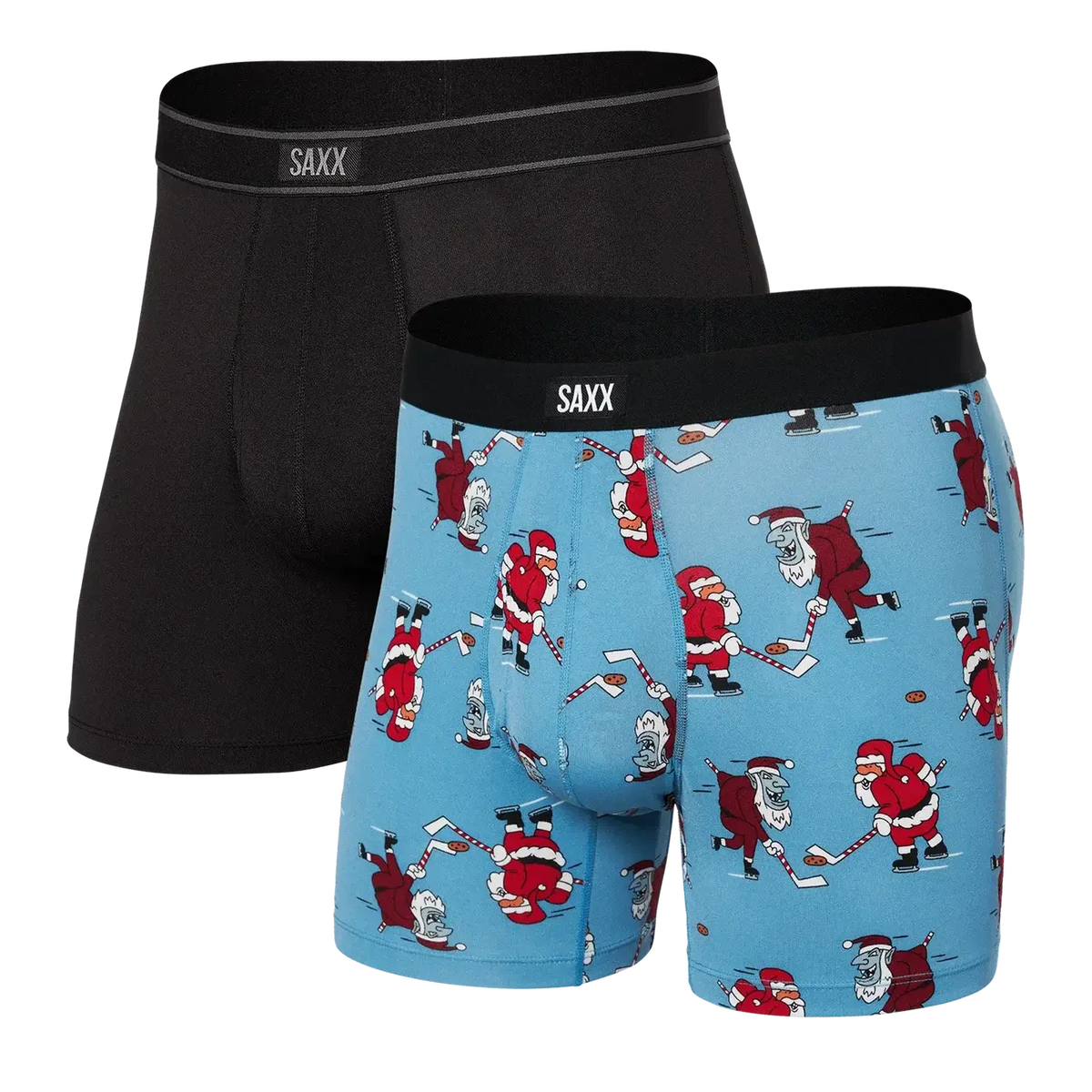 Saxx Underwear Daytripper 2 Pack Boxer Briefs - Naughty V/S Nice ...