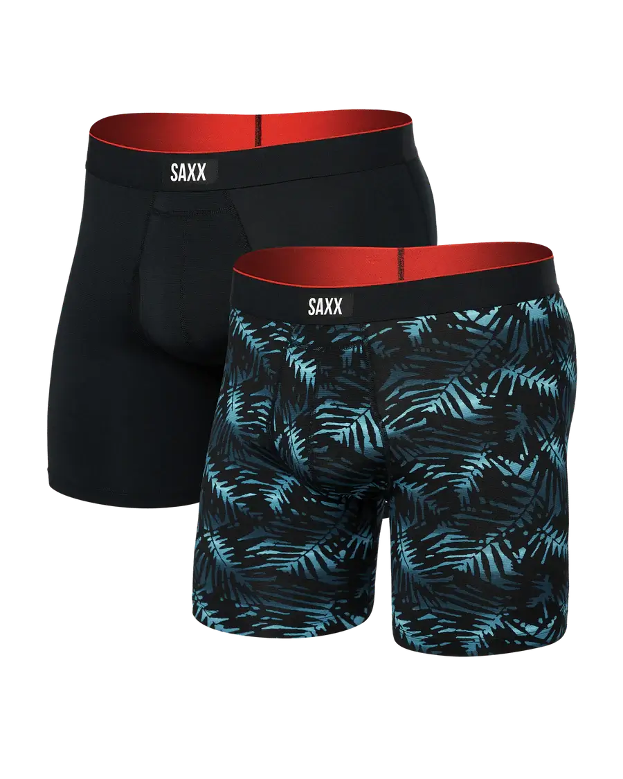 Saxx Underwear - Multi-Sport Performance Boxer Brief 6" - Palm Camo ...