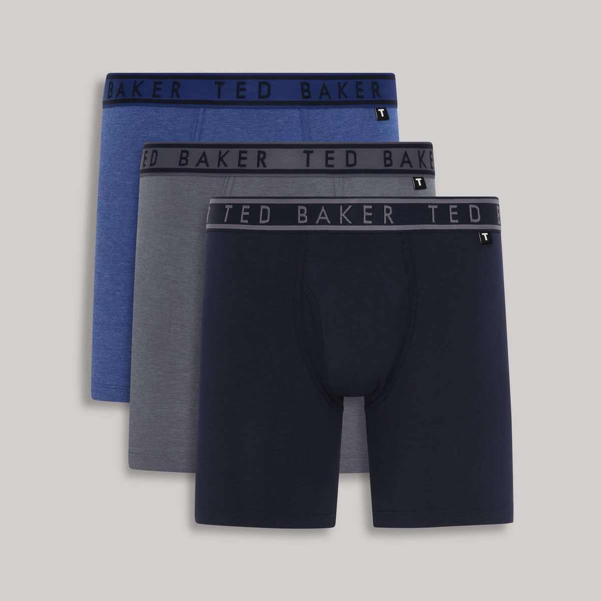 Ted Baker 3 Pack Cotton Stretch Boxer Briefs | Trunks & Boxers UK ...