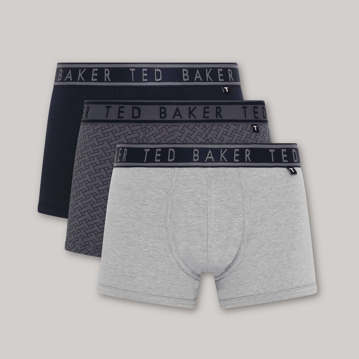 Ted Baker 3 Pack Cotton Stretch Trunks | Trunks & Boxers UK – Trunks ...
