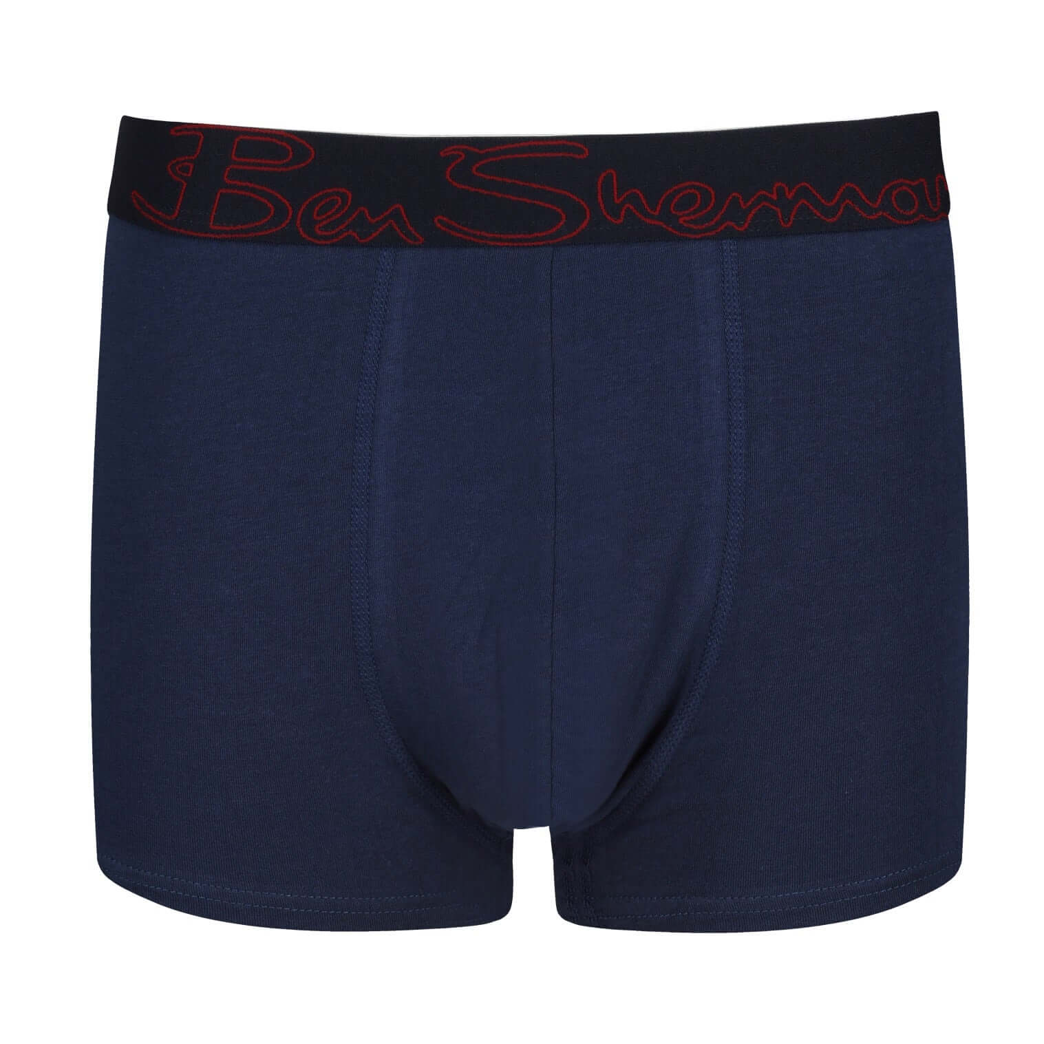 Ben Sherman Mens Coen 3 Pack Trunks - Navy/Floral/Blue – Trunks and Boxers