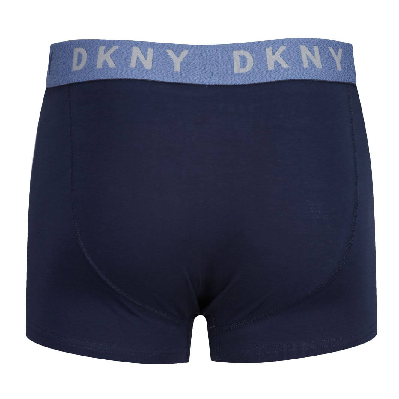 DKNY Mens Valdez 3 pack Cotton Stretch Trunks - Navy/Grey/Blue – Trunks ...