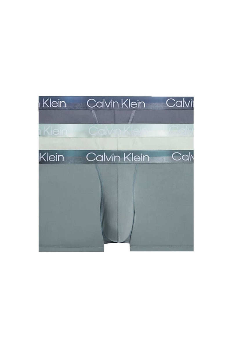 Calvin Klein 3 Pack Modern Structure Trunk – Trunks and Boxers