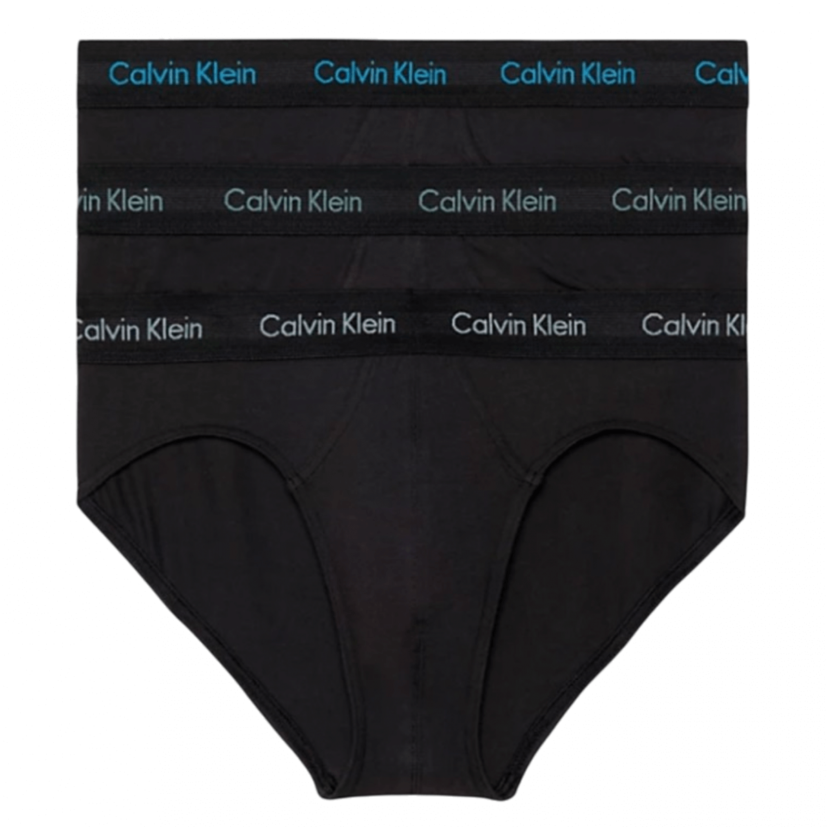 Calvin Klein 3 Pack Cotton Stretch Hip Briefs - Black Multi – Trunks ...