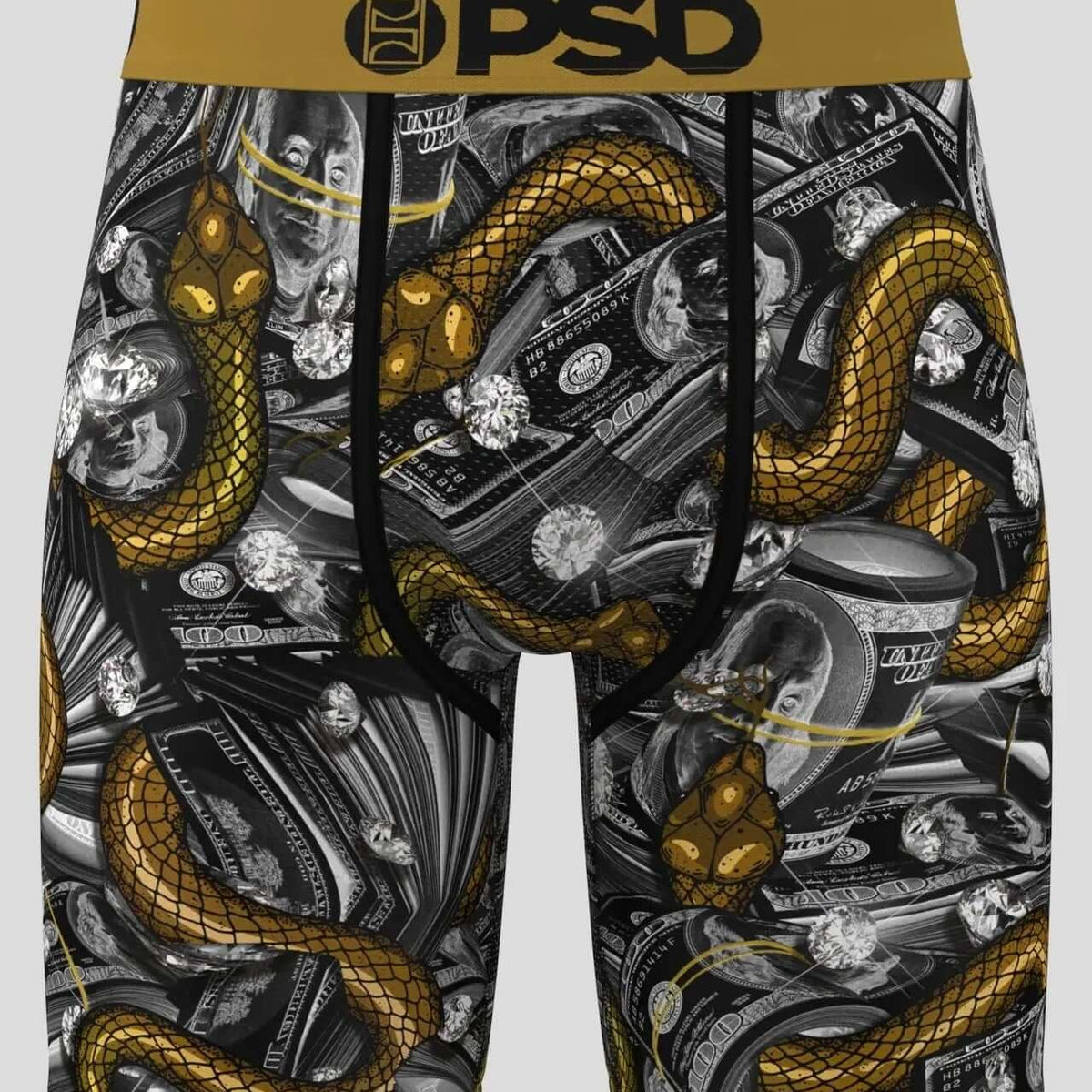 PSD Men's Paisley 7" Boxer Briefs - Mamba Money | Trunks and Boxers