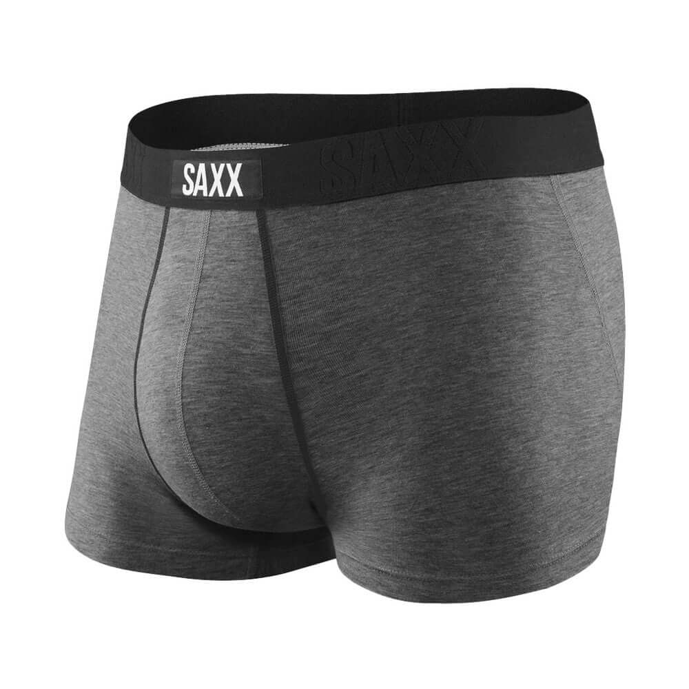 Saxx Underwear Vibe Super Soft 1 Pack Trunk - Salt & Pepper | Trunks ...