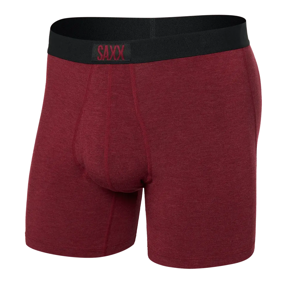 Saxx Ultra Super Soft Comfort Blend Boxer Briefs - Tibetan - Red Heath ...