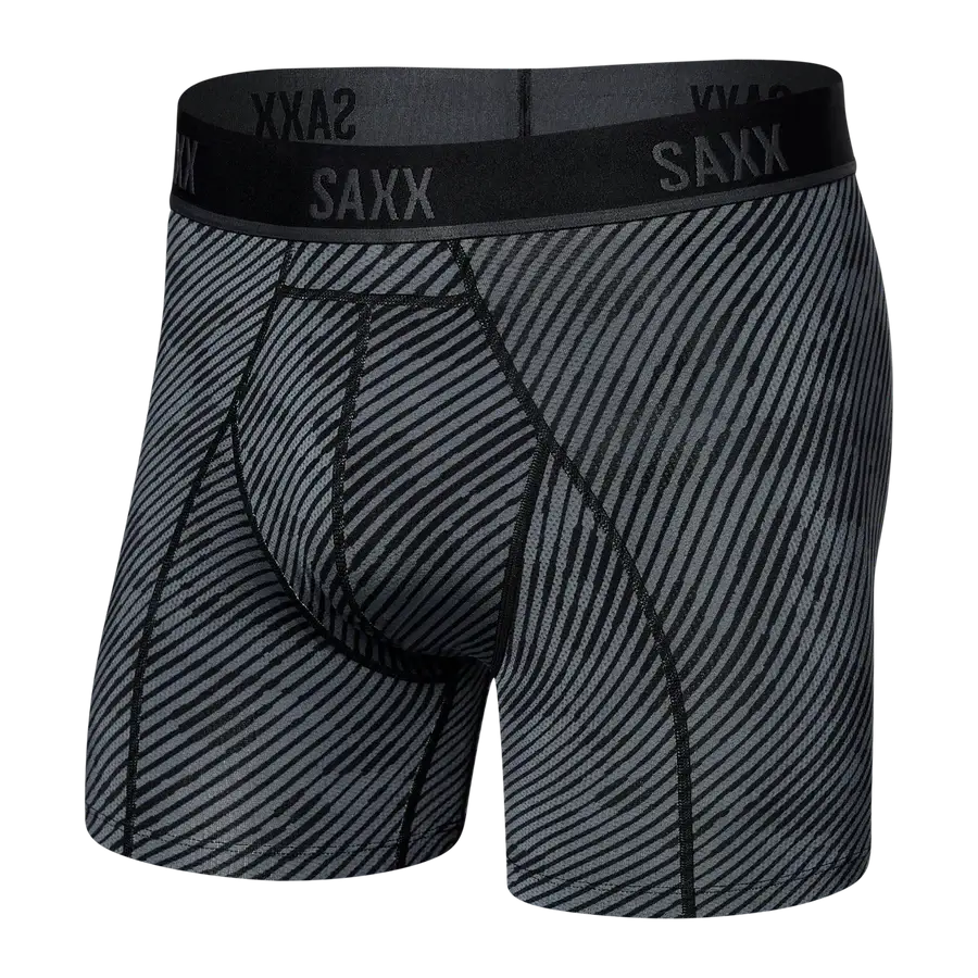 Saxx Kinetic Light-Compression Mesh Boxer Briefs, Performance Fit ...