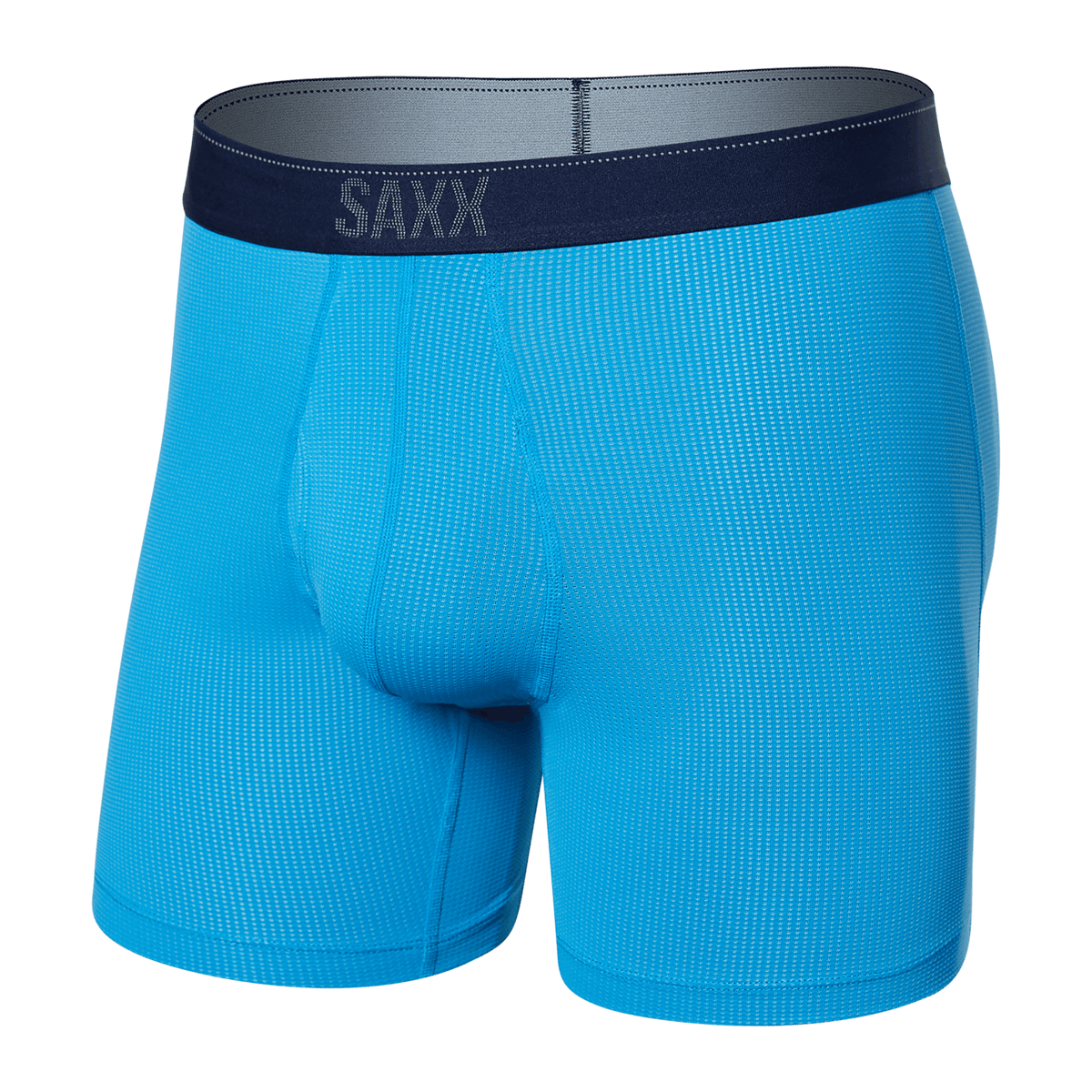 Saxx Quest QDM Boxer Brief Fly - Tropical Blue – Trunks and Boxers
