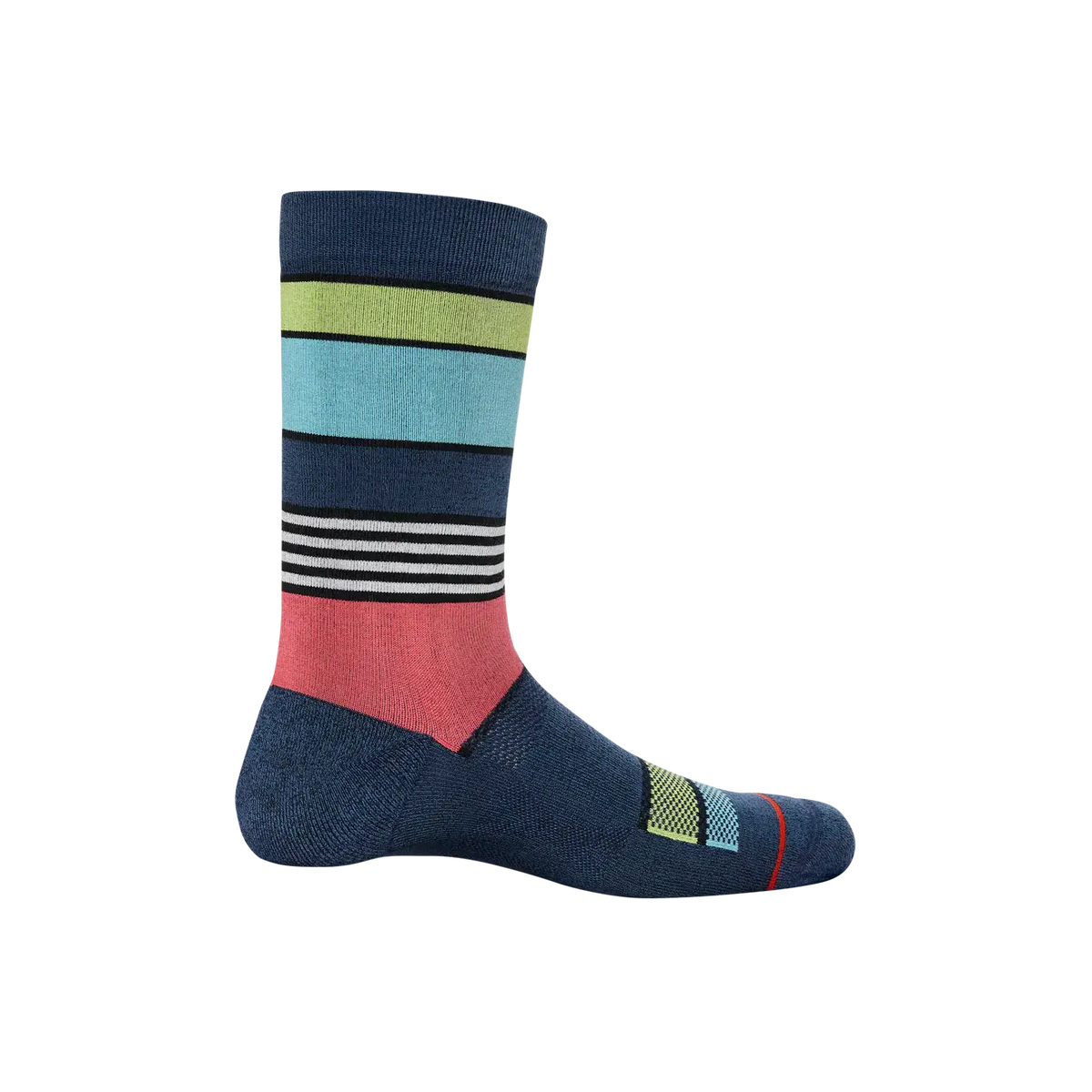 Saxx Whole Pakage 1 Pack Crew Socks - Super Stripes Bright – Trunks and ...