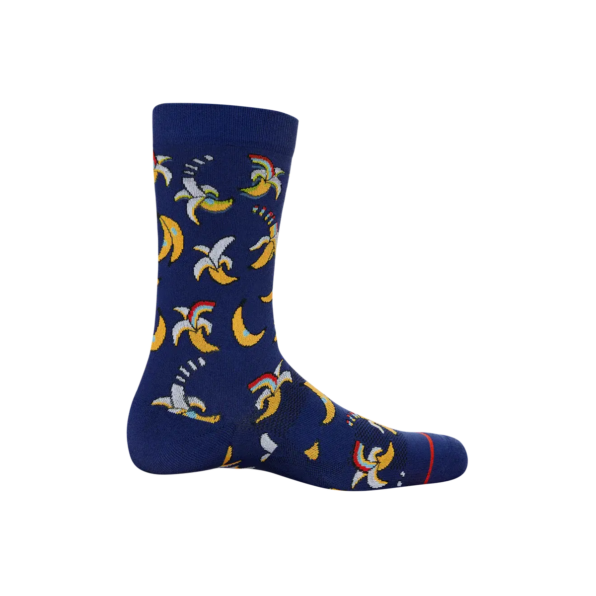 Saxx Whole Pakage 1 Pack Crew Socks - Rainbow Banana Navy – Trunks and ...