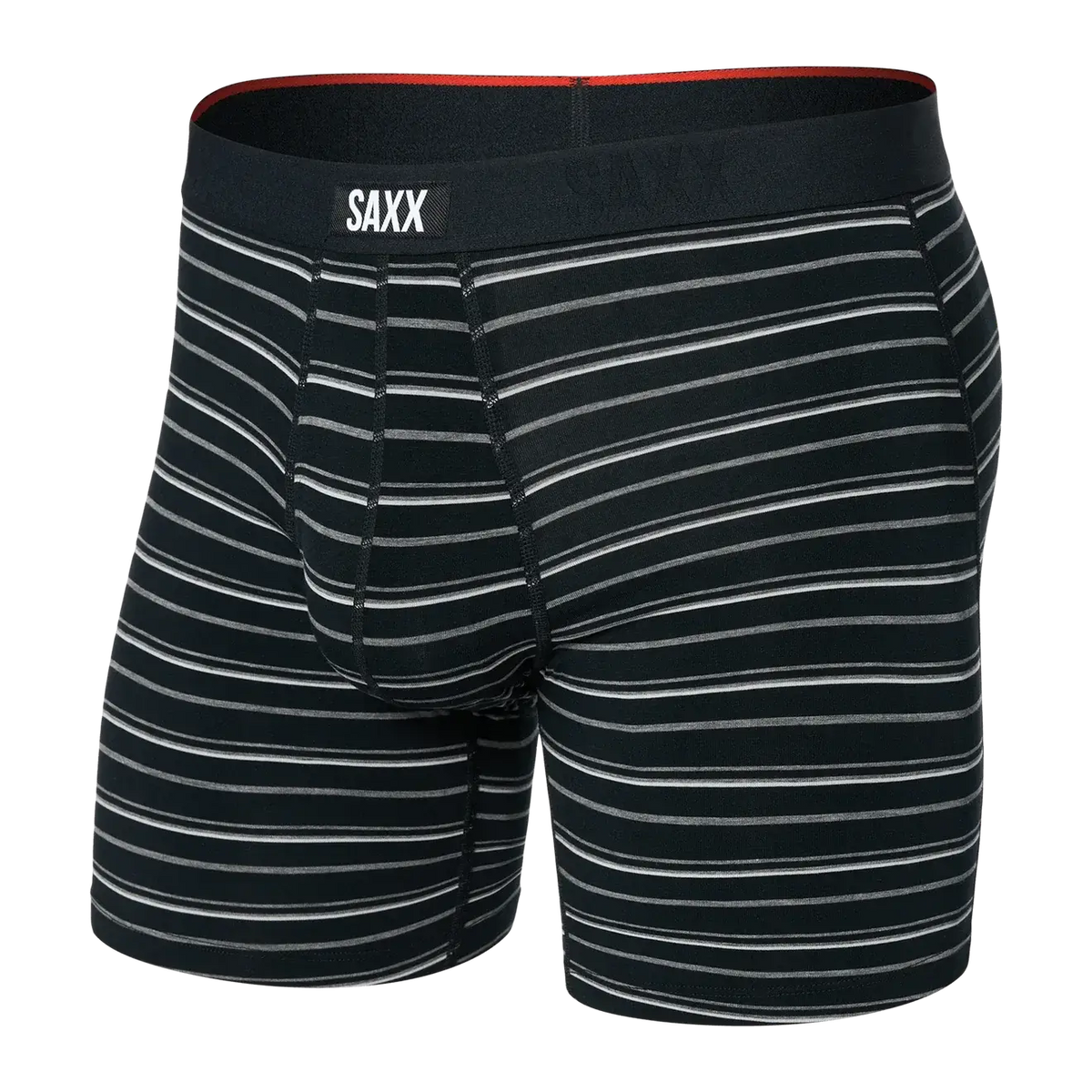 SAXX Vibe Xtra Boxer Brief 6" – Black Coast Stripe | Trunks & Boxers ...