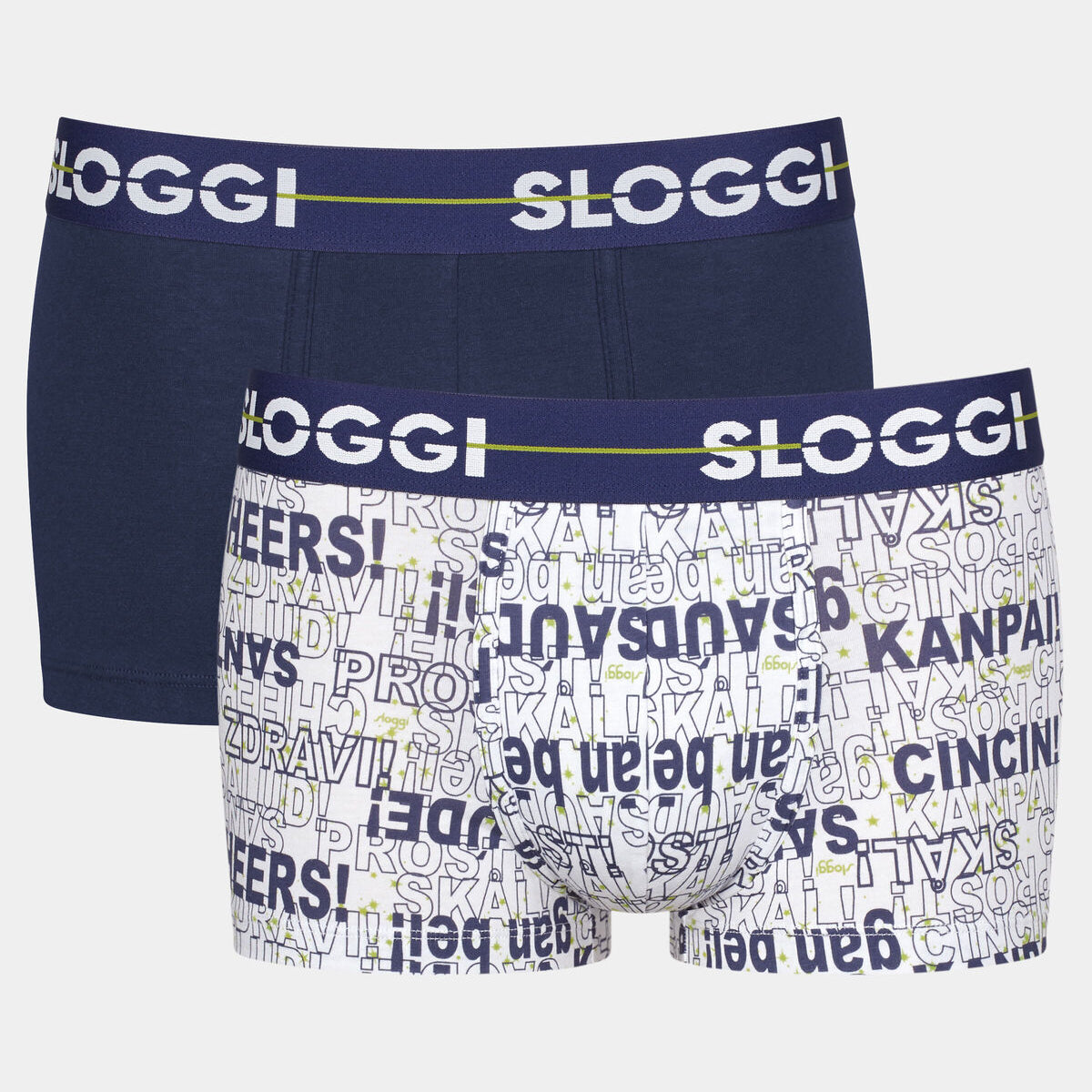 SLOGGI MEN GO 2 Pack Hipster | Trunks and Boxers