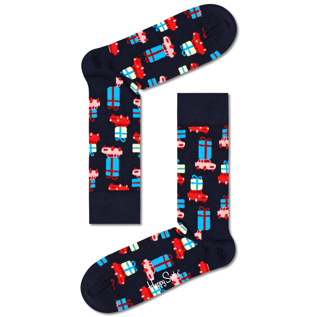 Happy Socks Holiday Shopping Sock - HSS01-6500 | Trunks and Boxers
